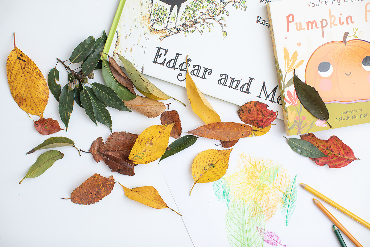 DIY Leaf Prints and Rubbings » Megan Leigh Acosta